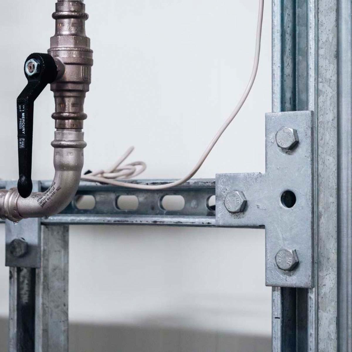 Unistrut profilsystem | Skinner, møtrikker, beslag, rørbøjler og rørophæng